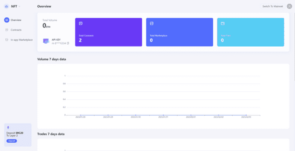Reddio Upgrades Dashboard with New Layer 2 Functionalities