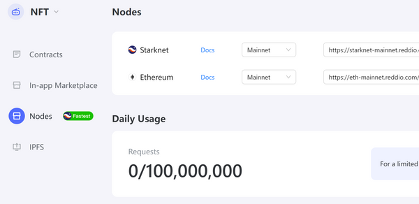 Reddio's Starknet Node Beta Launch